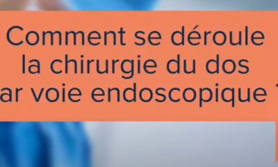 La chirurgie du dos par voie endoscopique - Centre Orthopédique Santy